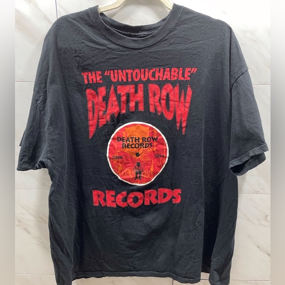 deathrow | Shirts | Vintage Deathrow Records Official Merchandise Black ...